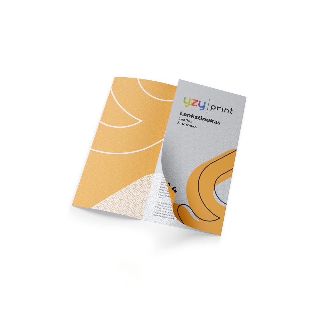 Lankstinuku Gamyba ir Maketavimas | Kainos - YZYPrint.lt