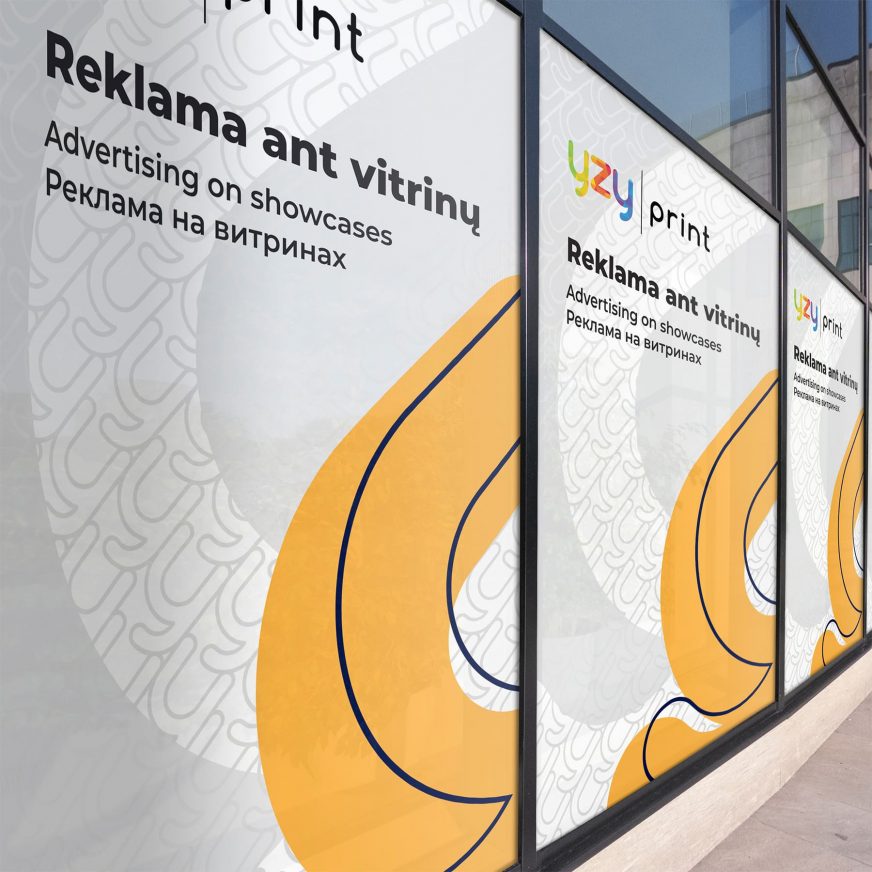 Reklama ant Langų | Maketavimas ir Gamyba - YZYPrint.lt