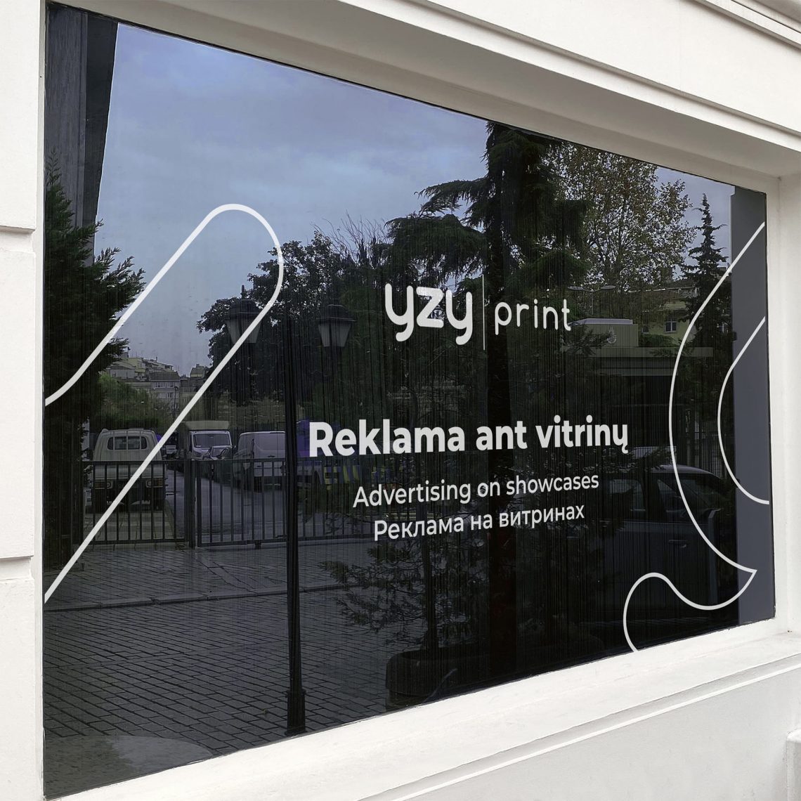 Reklama ant Langų | Maketavimas ir Gamyba - YZYPrint.lt